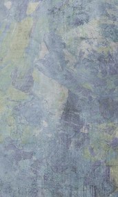 DIMEX | Vliesová fototapeta na zeď Abstrakt modrá malba MS-2-0357  | 150 x 250 cm | modrá