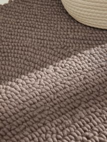 Hanse Home, Běhoun Calmio 106219 Taupe, 80x200, hnědá, ložnice