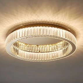 Toolight Toolight, stropní svítidlo 60cm, 36W, 4000K, 1680lm, APP1724-C, zlatá matná, OSW-09305