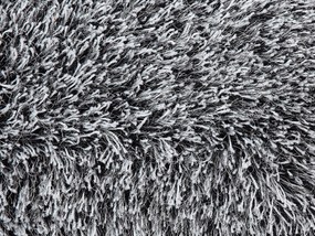 Koberec Shaggy 200 x 300 cm melanž černo-bílý CIDE Beliani
