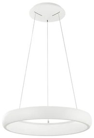 Nova Luce Závěsné LED svítidlo ALBI, 32W 3000K stmívatelné Barva: Šedá