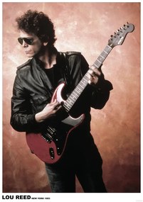 Plakát, Obraz - Lou Reed - New York 1983, (59.4 x 84 cm)