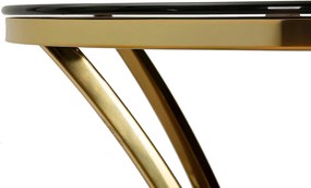 Designový barový stůl Tadanori 60 cm zlatý
