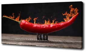 Wallmuralia Foto obraz na plátně Chilli papričky 100x50
