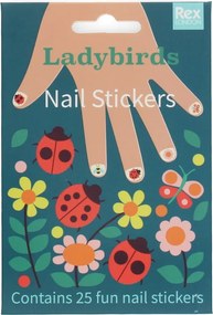 Kreativní sada Ladybird – Nail stickers – Rex London