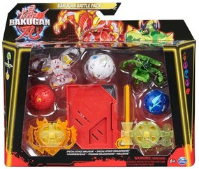 Bakugan speciální útok s6 bruiser & dragonoid & hammerhead & tit dragonoid & nillious