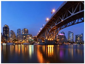 Fototapeta - Granville Bridge - Vancouver (Canada)