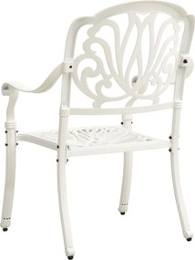 vidaXL Zahradní židle 2 ks litý hliník [315569] Barva: Černá