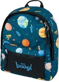 BAAGL Předškolní batoh Planety / Rozměry 23x30x8 cm / Objem 5.5 l