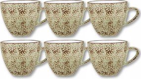 Šálek na espresso porcelánový pistáciový 75 ml Wilmax 6 kusů