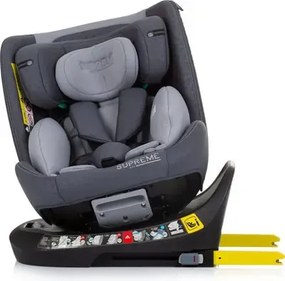CHIPOLINO Supreme i-Size 40-150cm Isofix 360 Granite / autosedačka / (