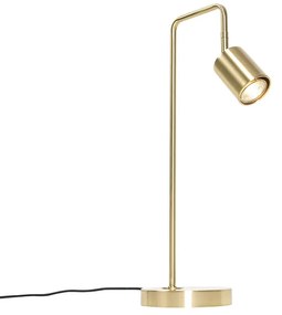 Moderní stolní lampa mosazná nastavitelná - Java