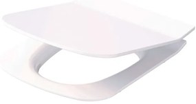 Cersanit Virgo, City Square WC sedátko pomalu-padající, bílá, K98-0220