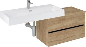 Sapho Odetta koupelnová skříňka pod umyvadlo AQUATIC 150 x 61,5 x 46 cm dub alabama hnědá DT150-2222-S