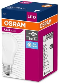 Žárovka LED 9,5W/840 E27 Value Cl A 60 Fr