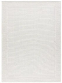 koberec TIMO 5979 SISAL venkovní rám bílý velikost 140x190 cm | krásné koberce cz
