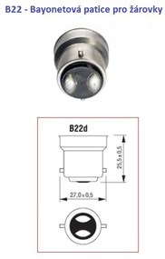 Diolamp SMD LED žárovka matná A60 10W/230V/B22/6000K/840Lm/180°