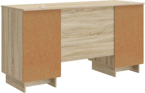Stůl Dub sonoma Kompozitní dřevo 142,5 x 50 x 75 cm 3414569
