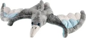 TEDDIES Plyšový pterosaurus 29x18 cm šedý / od 0 měsíců / Plyš