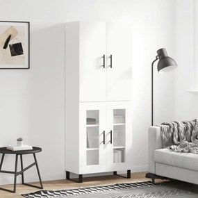 Skříň highboard bílá 69,5 x 34 x 180 cm kompozitní dřevo 3195755
