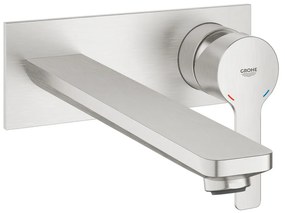 Grohe Lineare - Umyvadlová 2-otvorová baterie, supersteel 23444DC1