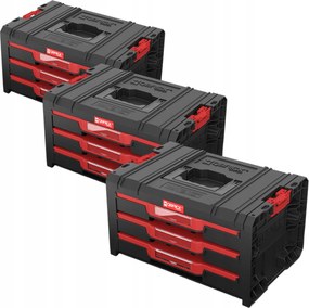 Qbrick System Pro Drawer 3 Toolbox 2.0 Expert box na nářadí x3