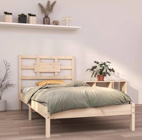 vidaXL Rám postele masivní dřevo 100 x 200 cm [3105657] Barva: Přírodní