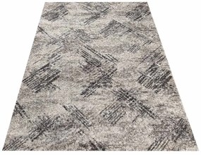 Originální vzorovaný koberec do obýváku béžové barvy Šířka: 200 cm | Délka: 290 cm