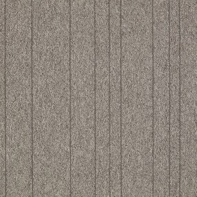 Kobercové čtverce Modulyss First Straightline 140 - béžová/hnědá - 50x50 cm