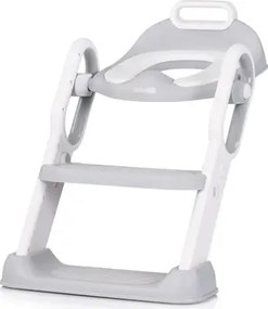 CHIPOLINO Záchodové prkénko se žebříkem Flippy Grey