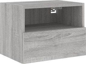 vidaXL Nástěnná TV skříňka 40 x 30 x 30 cm kompozitní dřevo [836850] Barva: šedá sonoma