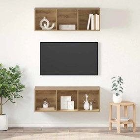 Sestava TV skříněk 2 ks Artisanový dub Kompozitní dřevo 3393575