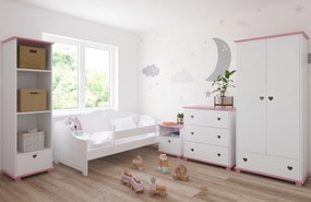 BabyBeds Dětská sestava - srdíčka Barevné provedení: Ořech