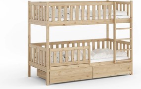 Rkids | Patrová postel Timo 80x180 Přírodní