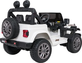 Ramiz Jeep Wrangler Rubicon LIFT elektrické autíčko pro děti bílé