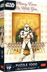 TREFL Puzzle Premium Plus Star Wars: Merry Clone Troopers / 1000 dílků