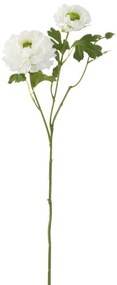 Bílá kytička Pryskyřník - 56cm