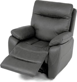 Polohovací křeslo šedé, elektrické TV-4094 GREY3