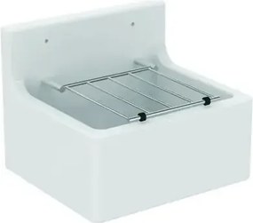 Ideal Standard Výlevky - Výlevka 46x38 cm | včetně mřížky | bílá/chrom
