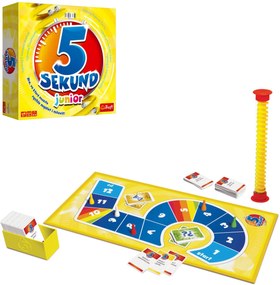 TREFL HRA 5 Sekund Junior kvízová s časoměřičem CZ *SPOLEČENSKÉ HRY* tr01884