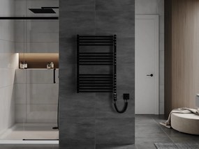 Mexen Apollo, elektrické topné těleso 860x550 mm + topná tyč 600 W, černá, W117-0860-550-2600-70