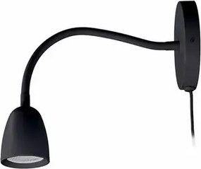 Solight WO54-B LED nástěnná lampička černá / stmívatelná / 4W / 280lm