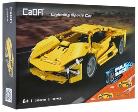 Stavebnice Cada – sportovní auto Lightning 357 dílů
