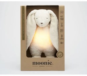 Moonie - Usínáček s melodií a světlem zajíček 2.0 organic polar