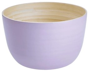 Butlers BAMBOO Bambusová miska 22 cm - sv. fialová