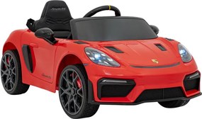 Elektrické autíčko Porsche Spyder RS ​​718 MP4 červené