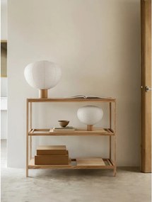 Regál v dekoru dubu v přírodní barvě 105x92x40 cm Sukoya – Blomus
