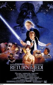 Plakát, Obraz - Star Wars - Return Of The Jedi, (61 x 91.5 cm)