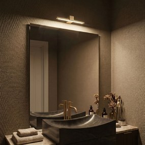 Toolight Rea, Koupelnové nástěnné LED svítidlo SWE046-1W 40cm GOLD BRUSH, OSW-20146