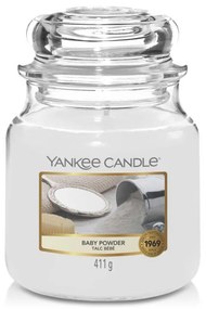 Yankee Candle - vonná svíčka Baby Powder (Dětský pudr) 411g